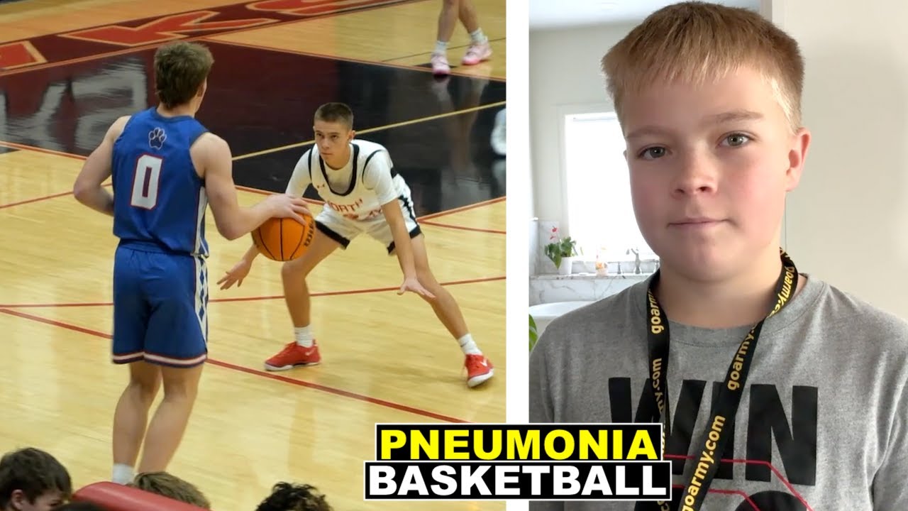 PNEUMONIA and BEST BASKETBALL GAME OF THE SEASON! 🤒🏀 - YouTube