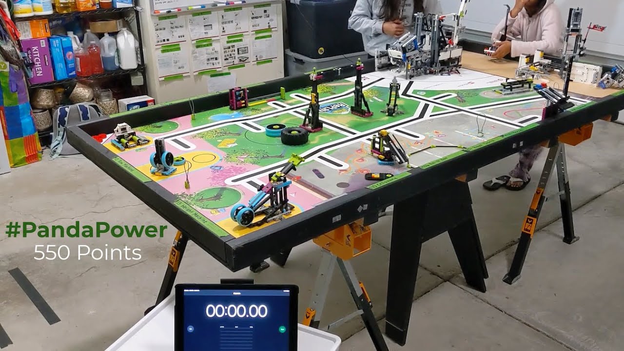 FLL Replay 550 Points #PandaPower (Official Regionals Run) - YouTube