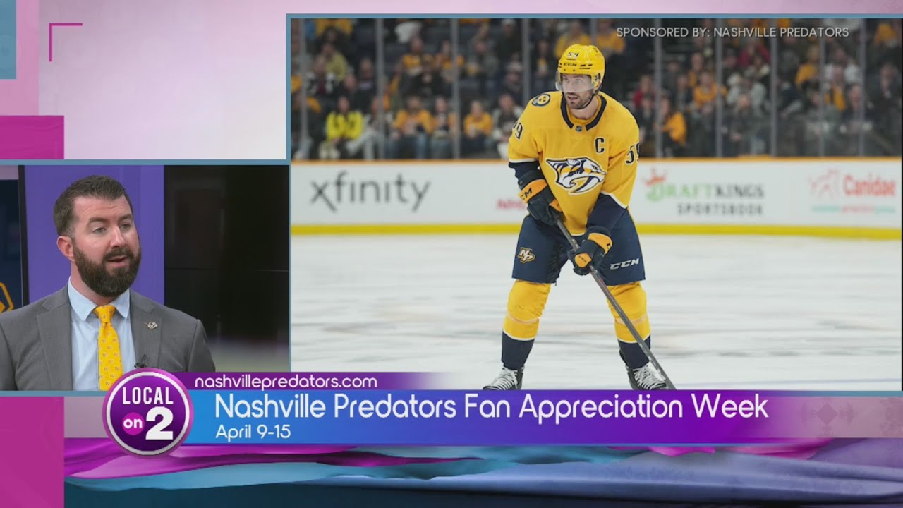 The Nashville Predators want to say Thank You - YouTube