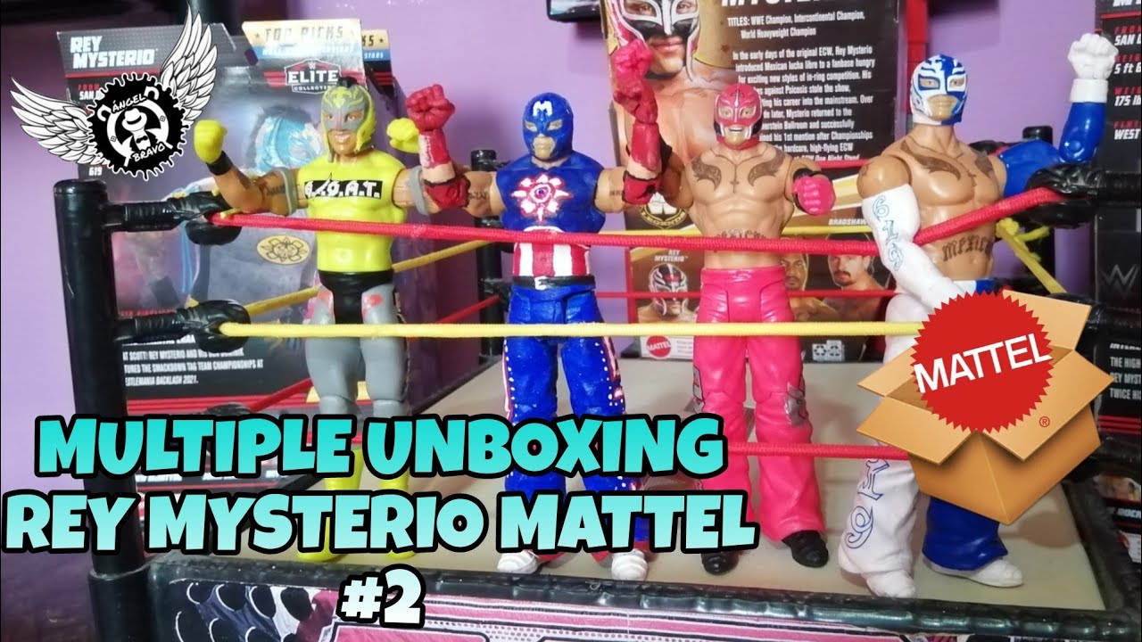 Multiple Unboxing Rey Mysterio MATTEL Parte 2 - YouTube