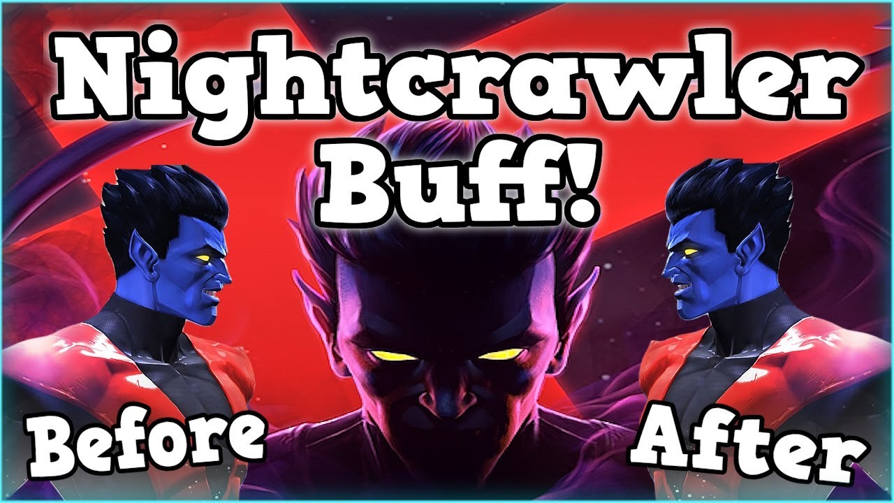 Nightcrawler Buff Details! What's Changing? | Marvel Contest of ...