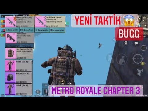 METRO ROYALE BUG: Yeni bug taktiği ve redzone bugtan bomba atar atılıyor yandık 😂