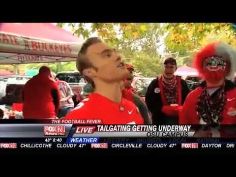 101913 Ohio State Buckeyes Tailgating Fans - YouTube