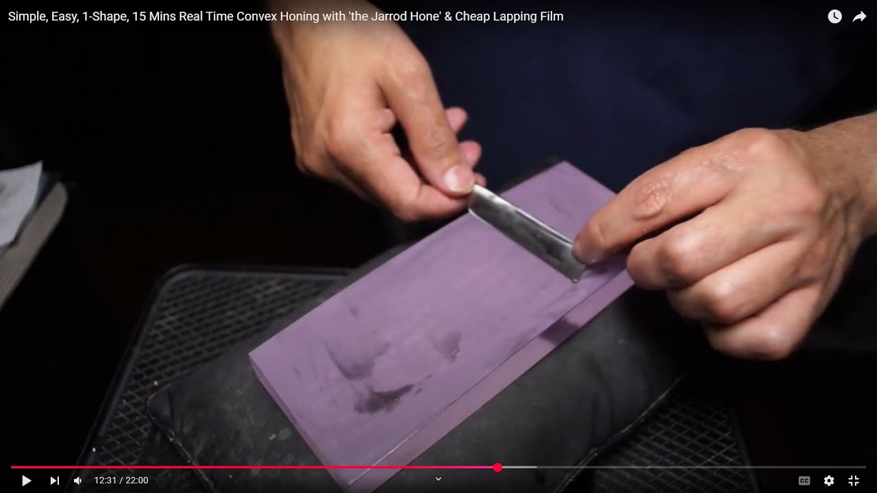 Simple 1-Shape (15 Mins Total Real Time!) Convex Honing Using a 'the ...