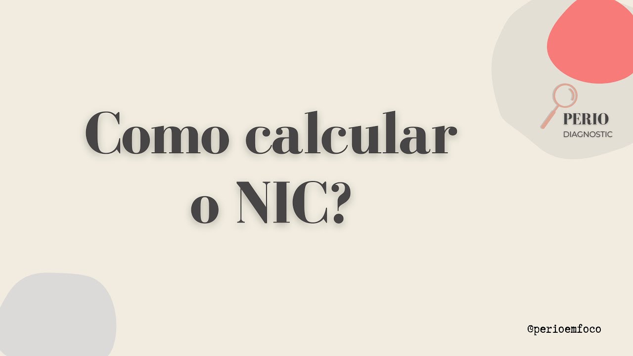 Como calcular o NIC - YouTube