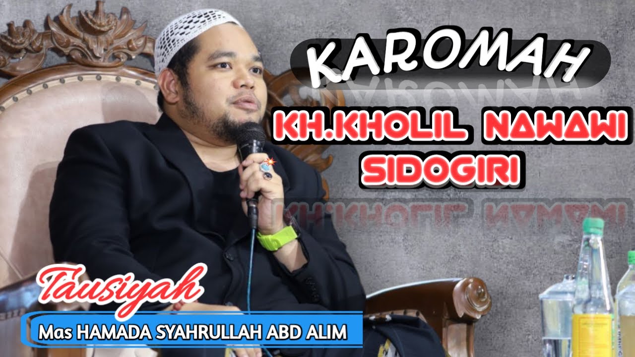 Haul Masyayikh Sidogiri di PK Sepulu oleh Mas Hamada Syahrullah bin KH ...