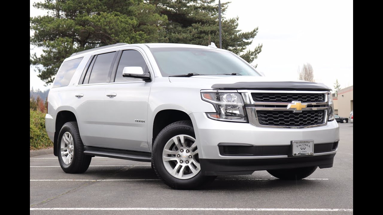 2016 Chevrolet Tahoe LT - YouTube