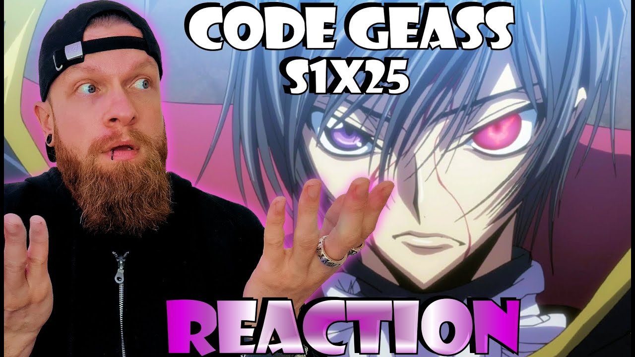 ZERO IS REVEALED! Code Geass Season 1 Episode 25 Reaction - YouTube