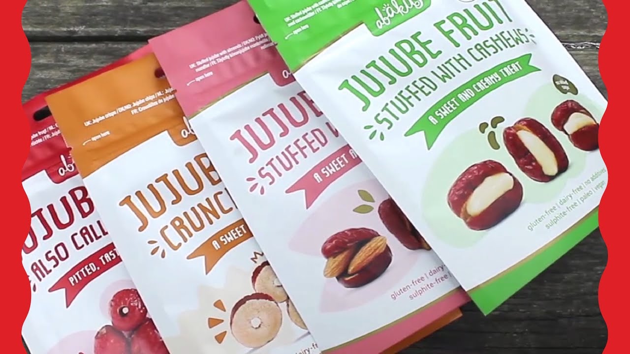 Our Range Of Jujube Snacks - YouTube