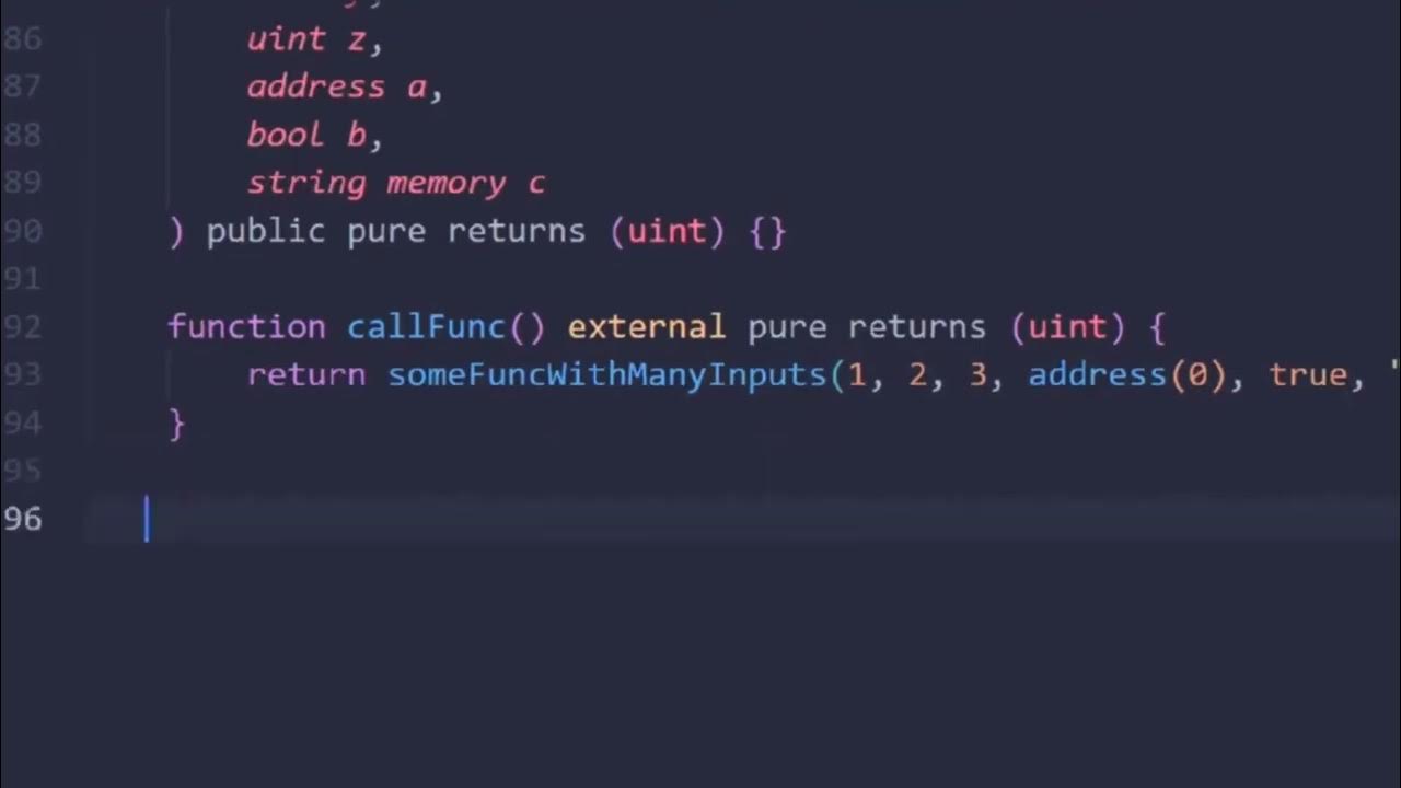 How to Create Functions in Solidity Smart Contracts - YouTube