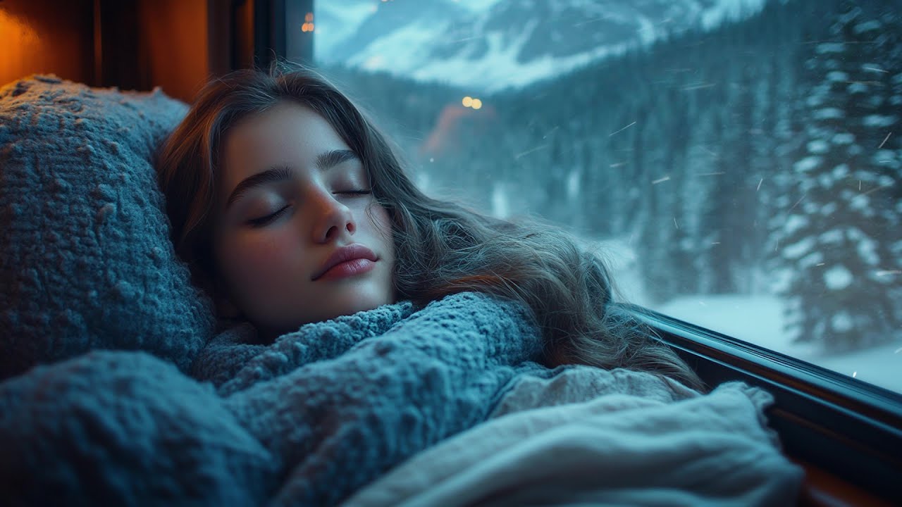 Relax and Unwind: Peaceful Winter Winds & Snowstorm Sounds for Deep ...