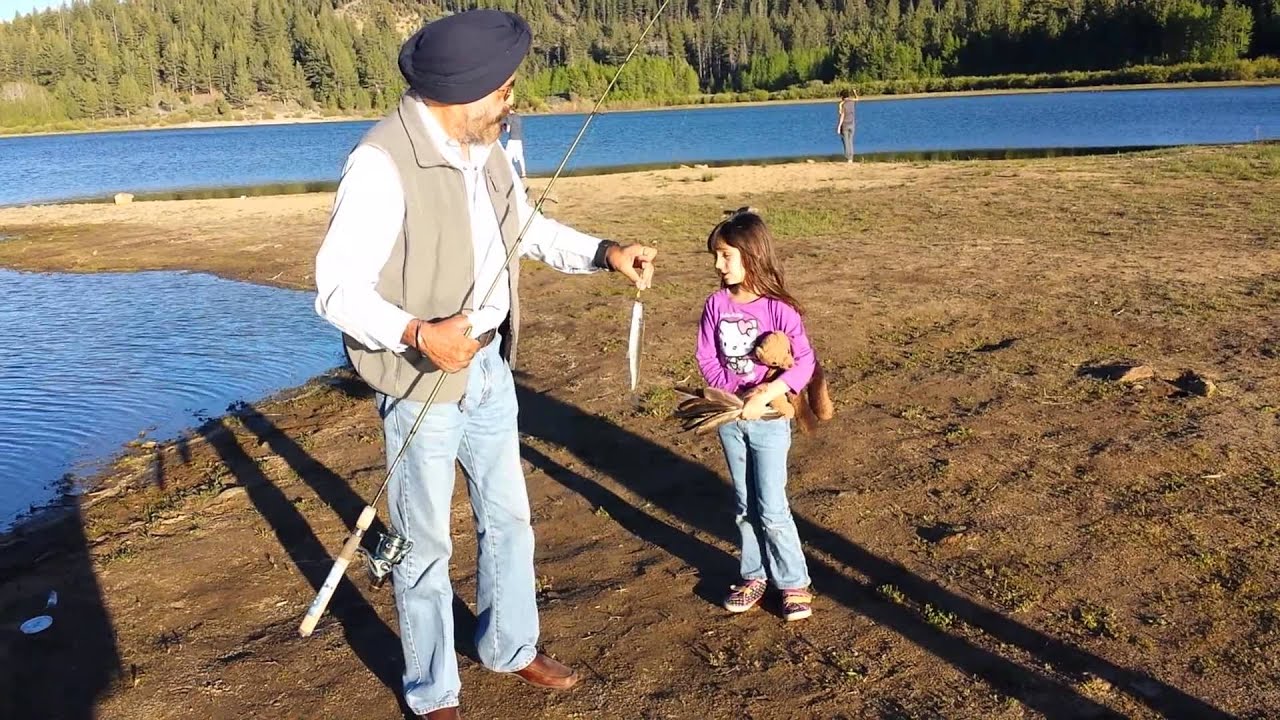 Catching trout at spooner Lake - YouTube