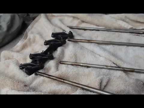 67 VW push rod tube swap out - YouTube
