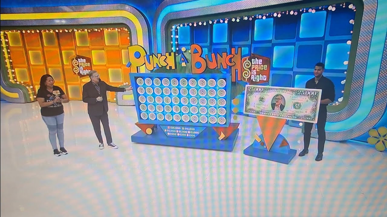 The Price Is Right - Punch-A-Bunch - 4/29/2024 - YouTube