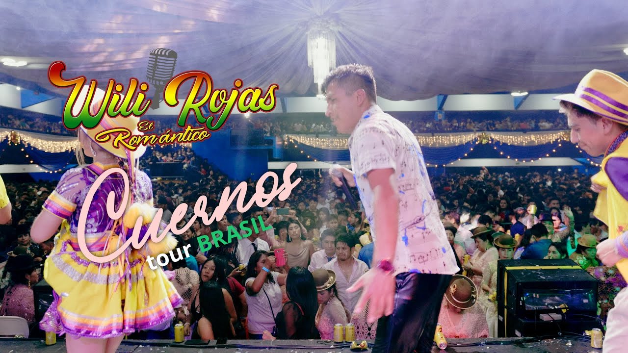 WILI ROJAS TOUR BRASIL🇧🇷 "CUERNOS" LLENO TOTAL - YouTube