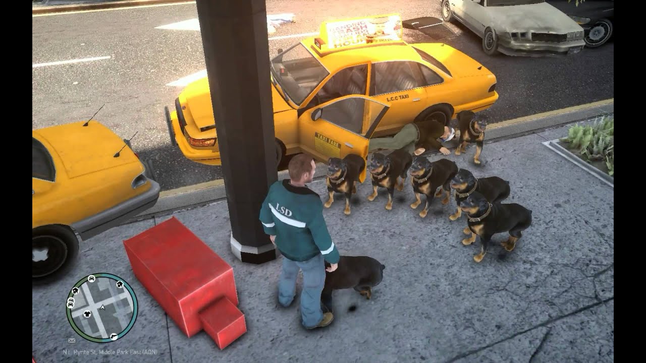 GTA IV - Chop Mod - Pack of Hounds - YouTube