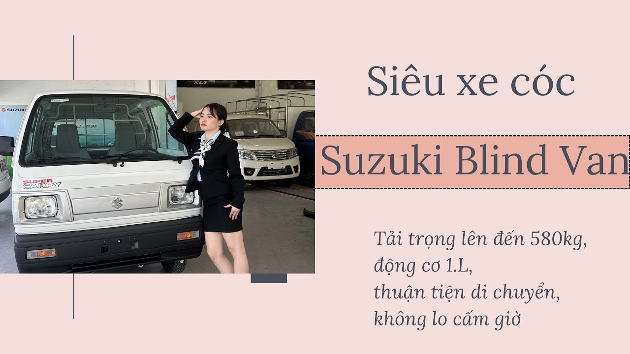 Siêu xe trong làn xe cóc Suzuki Blind Van - YouTube