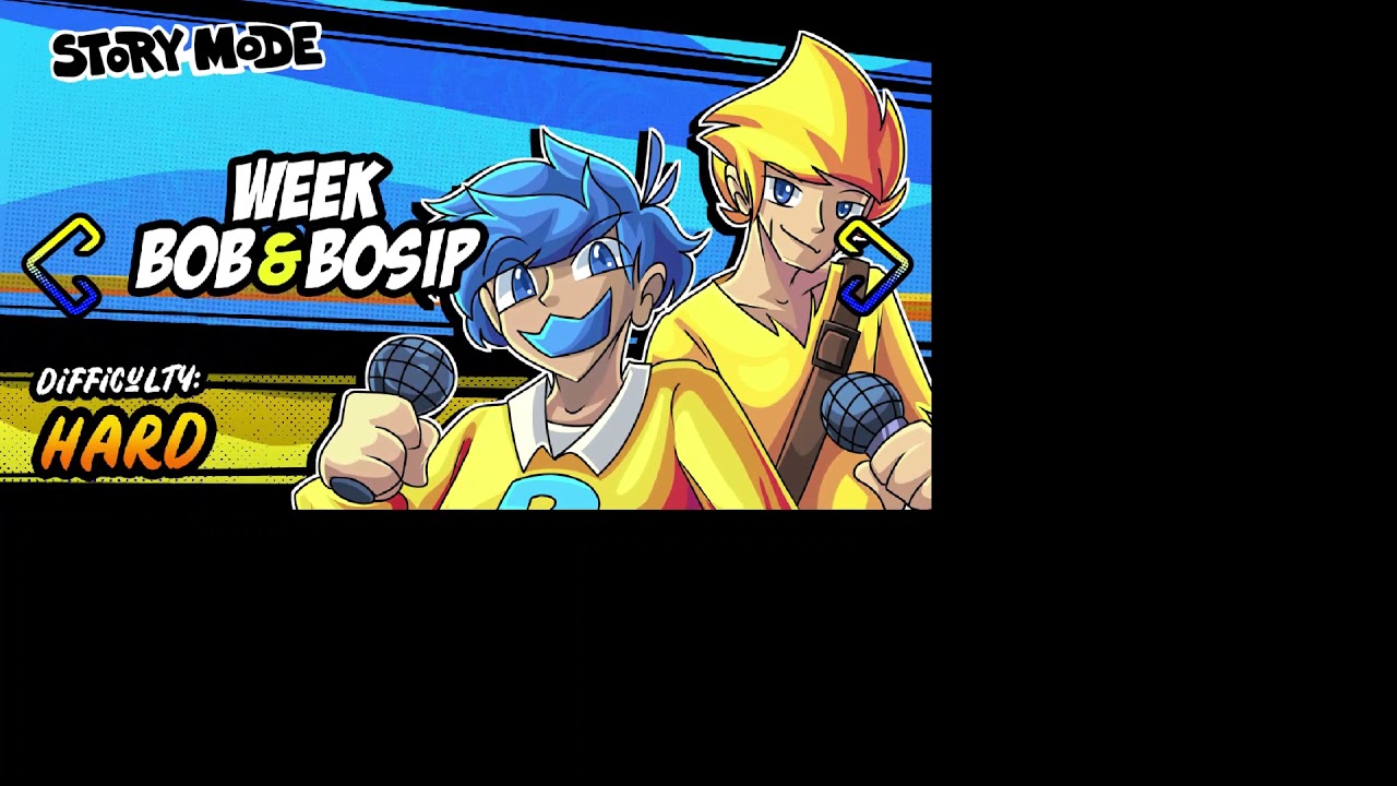 FNF bob and Bosip mod, HARD all songs. enjoy :D - YouTube