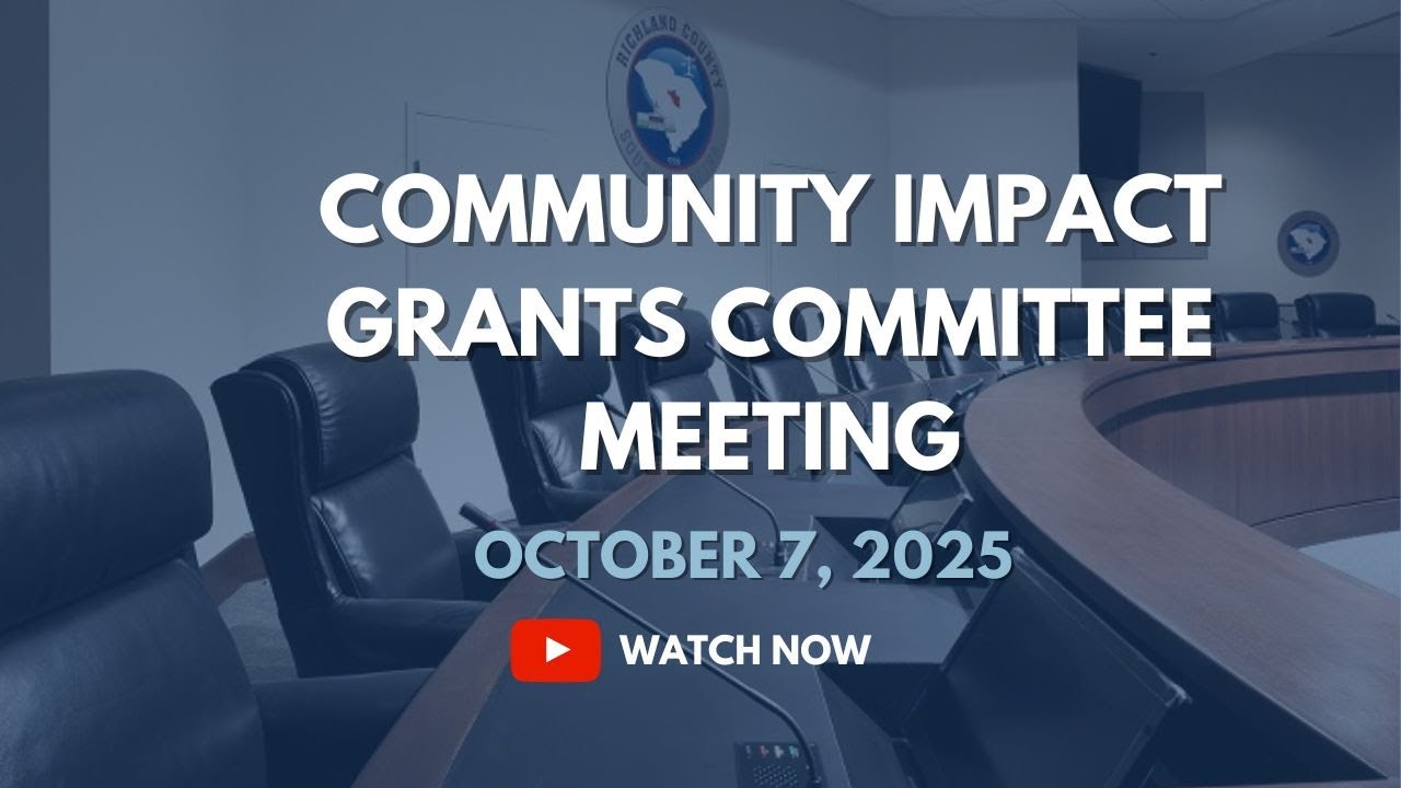 Community Impact Grants Committee, Oct. 7, 2025 - YouTube