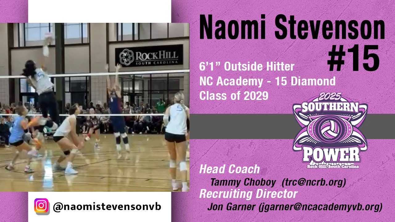 2025 AAU Southern Power Super Regional Highlights - Naomi Stevenson #15 ...