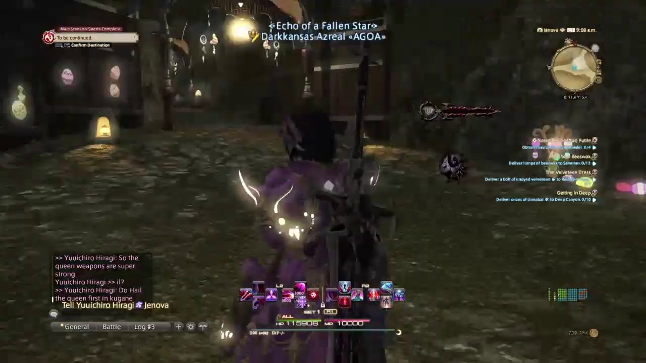 Ff14 save the queen - YouTube