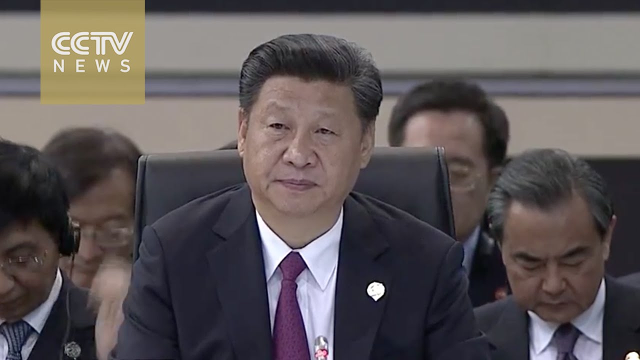 Chinese president Xi jinping delivers speech at the closing ceremony of ...