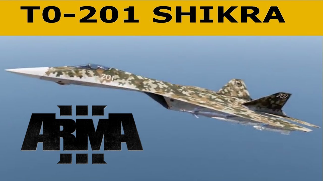 Arma 3 | To-201 Shikra Jet | Showcase Flight - YouTube