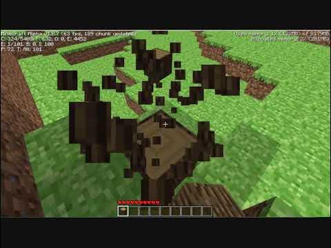 Minecraft Alpha 1.0.7 Gameplay #1 - YouTube