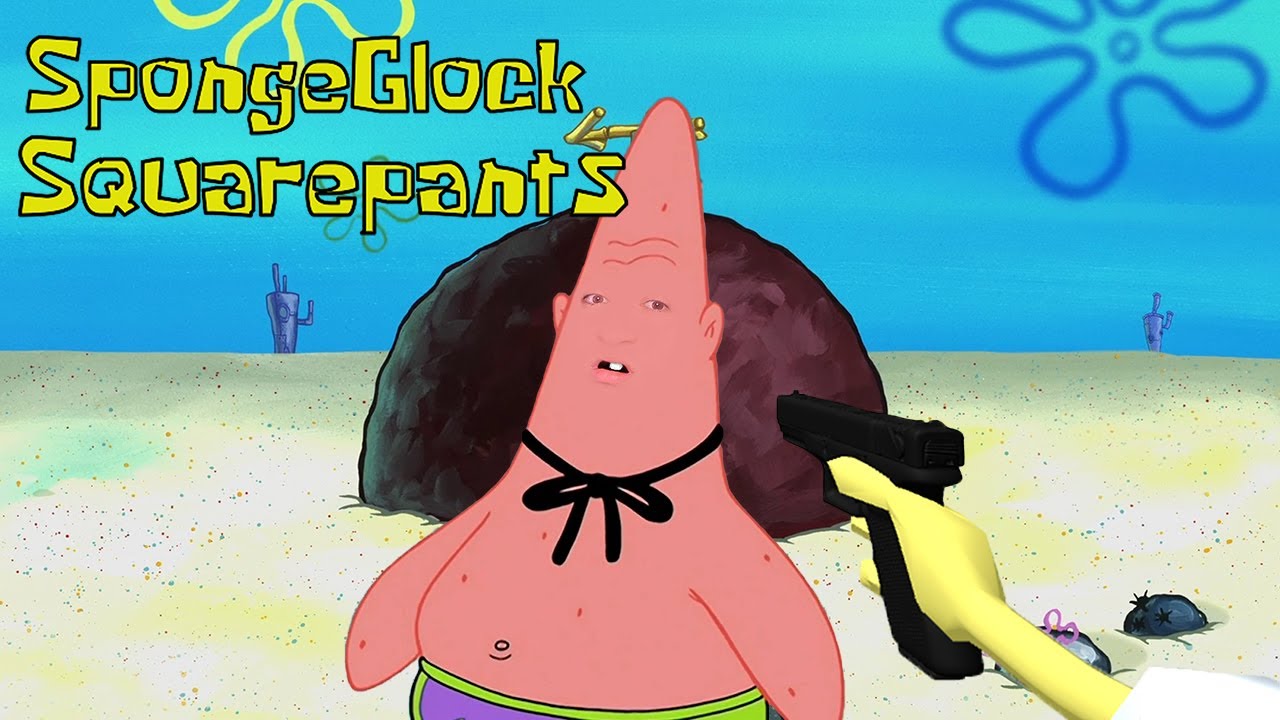 SpongeGlock SquarePants (Not for Kids) - YouTube