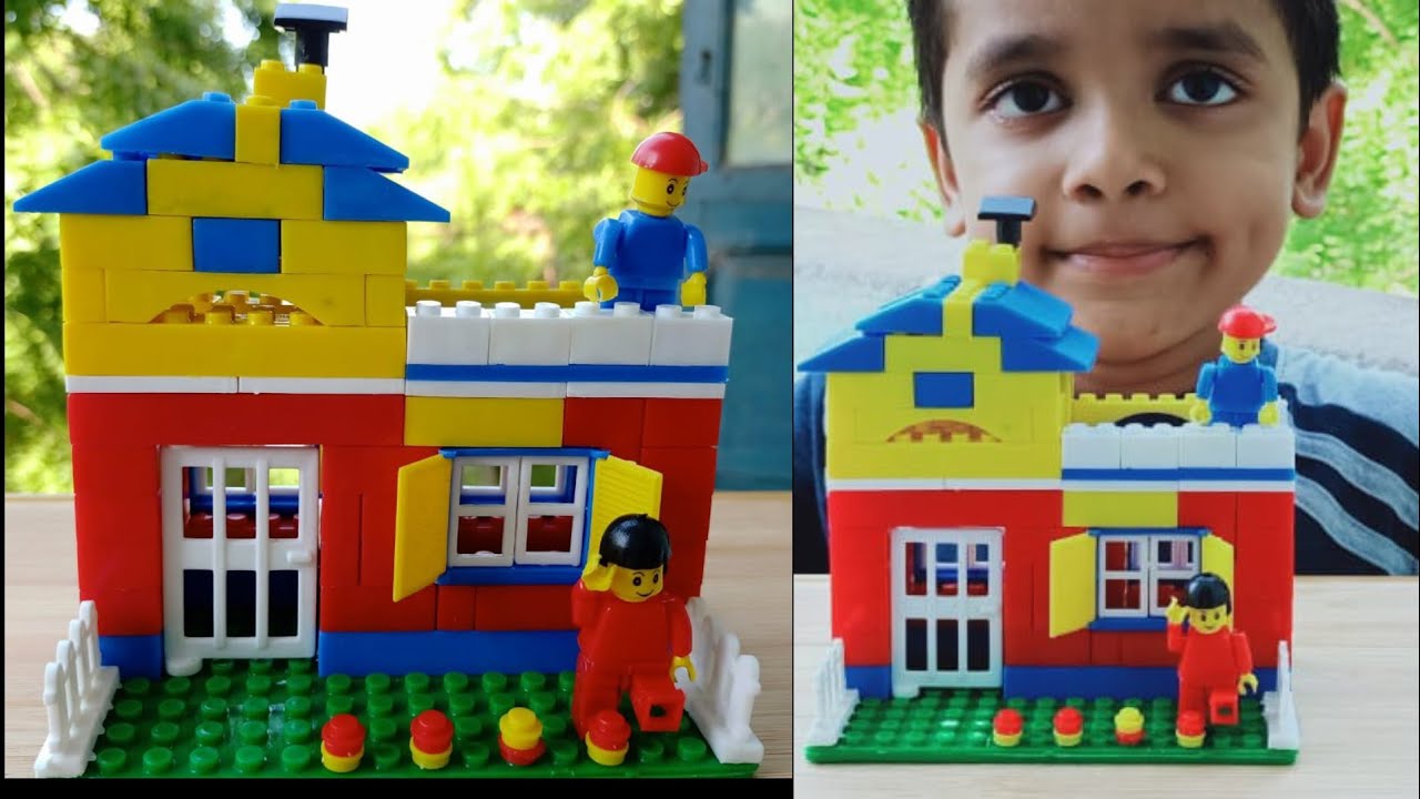 How to construct home using building set??/Building block housemaking ...