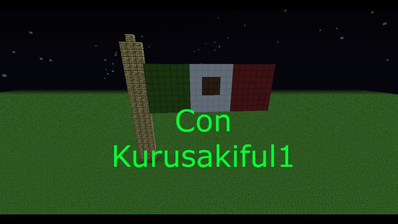 Pixel Art Bandera de mexico - YouTube