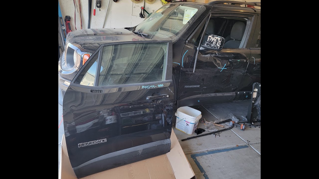 Jeep Renegade door/ window replacement 1 of 4 - YouTube