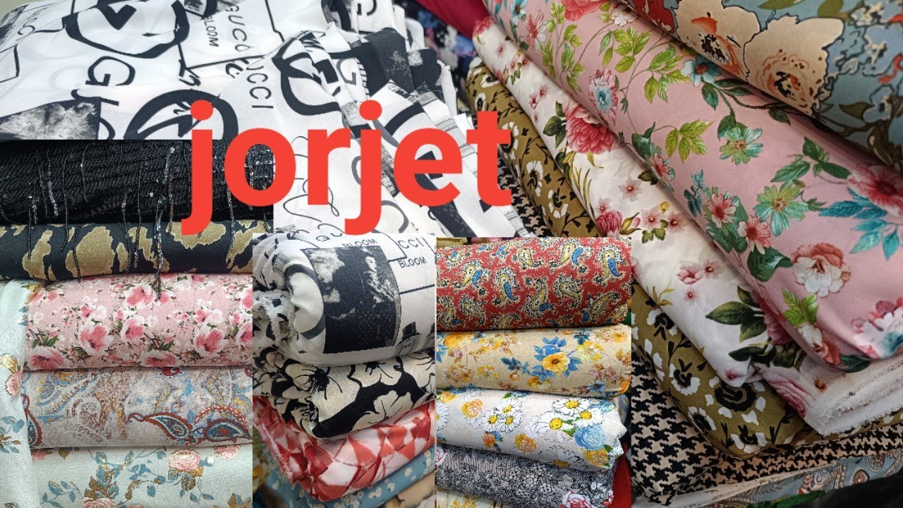 Exclusive jorjet print goj Kapor । Alisha Jorjet । বোরকার গজ কাপড় ...