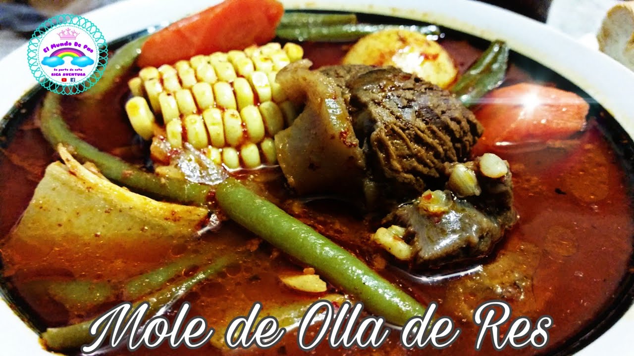 🍜MOLE DE OLLA DE RES 🍜 - YouTube