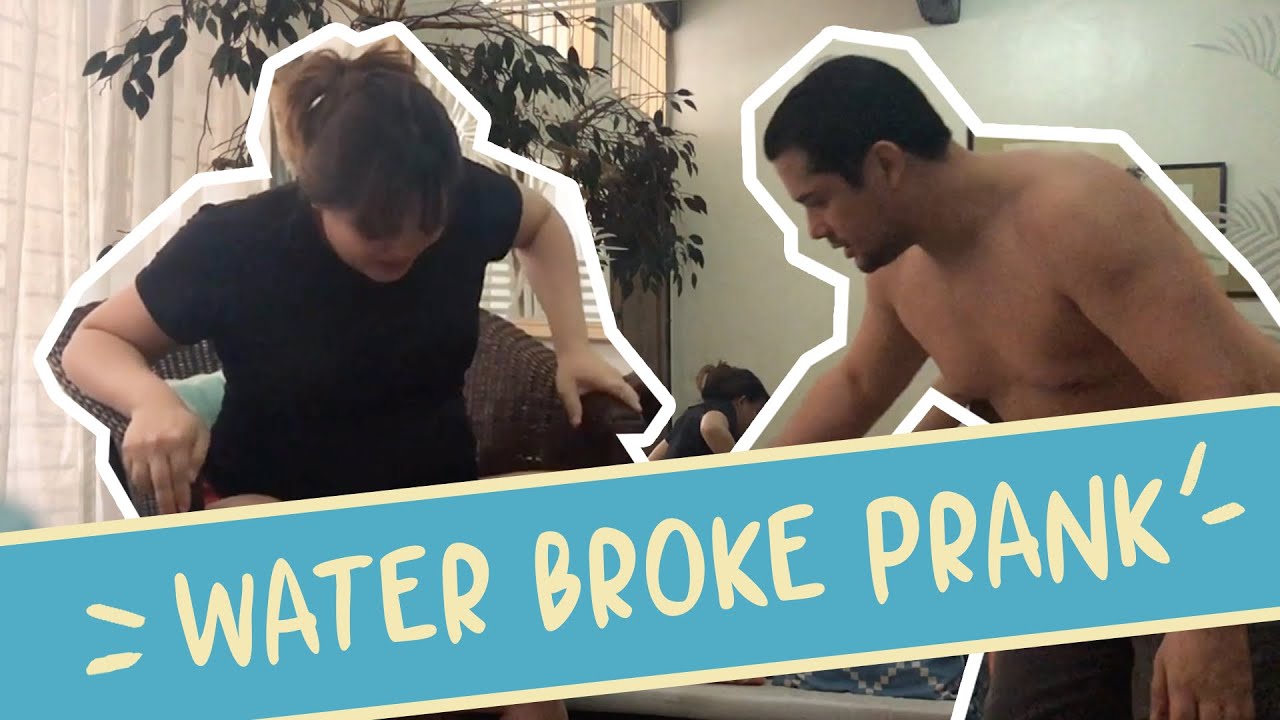 My Water Broke Prank!!!😂 - YouTube