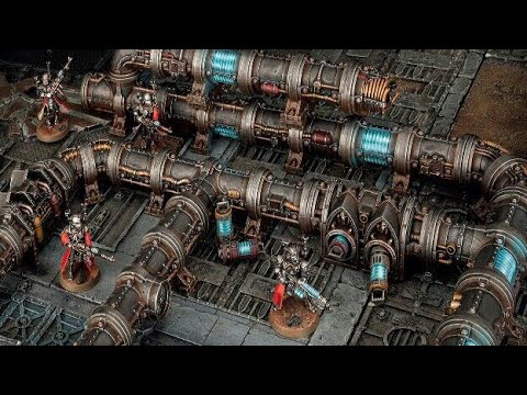 Warhammer 40000 - Unboxing Thermic Plasma Conduits - YouTube
