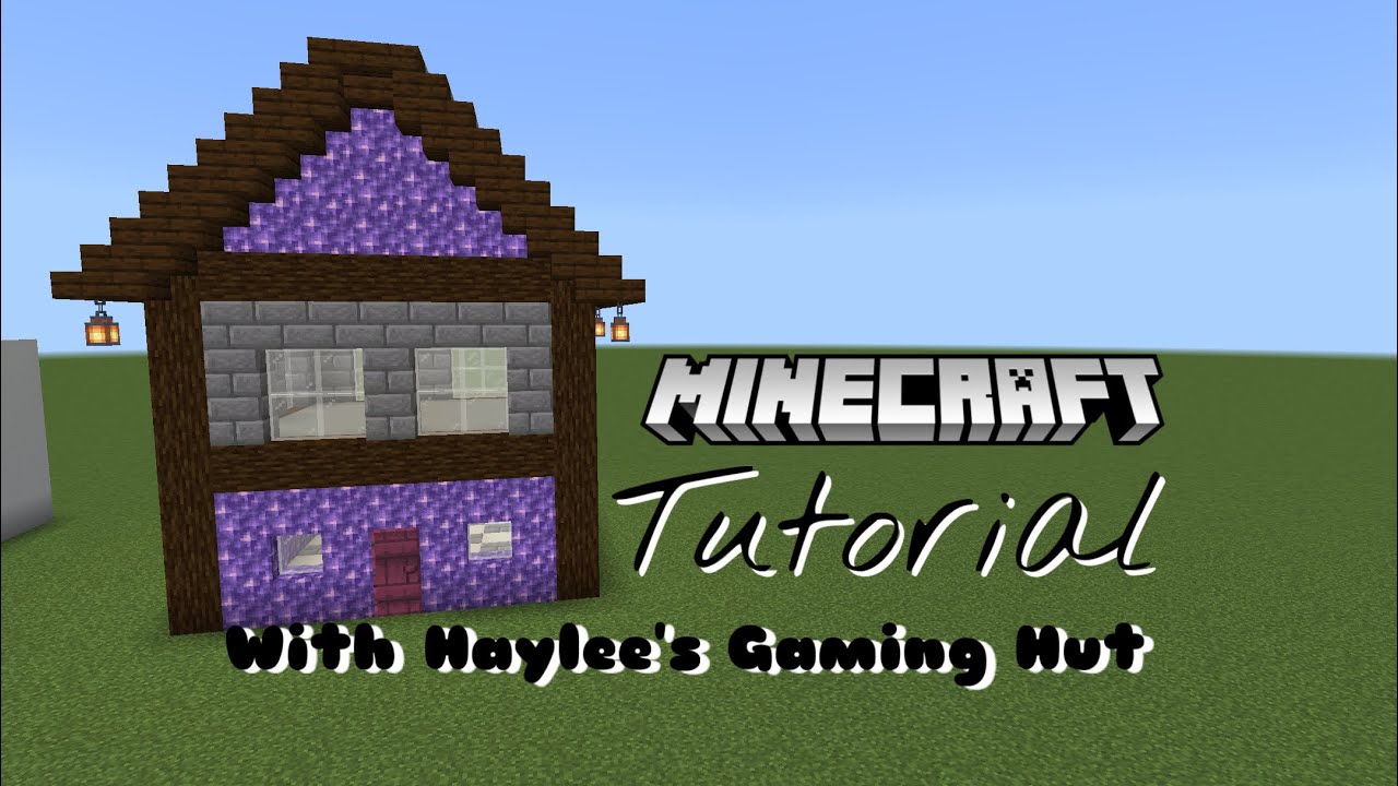 Minecraft Tutorial | Amethyst House - YouTube