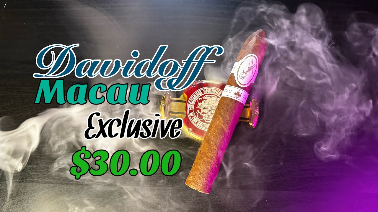 Davidoff Macau Exclusive Cigar Review @SoySauceAssassin - YouTube