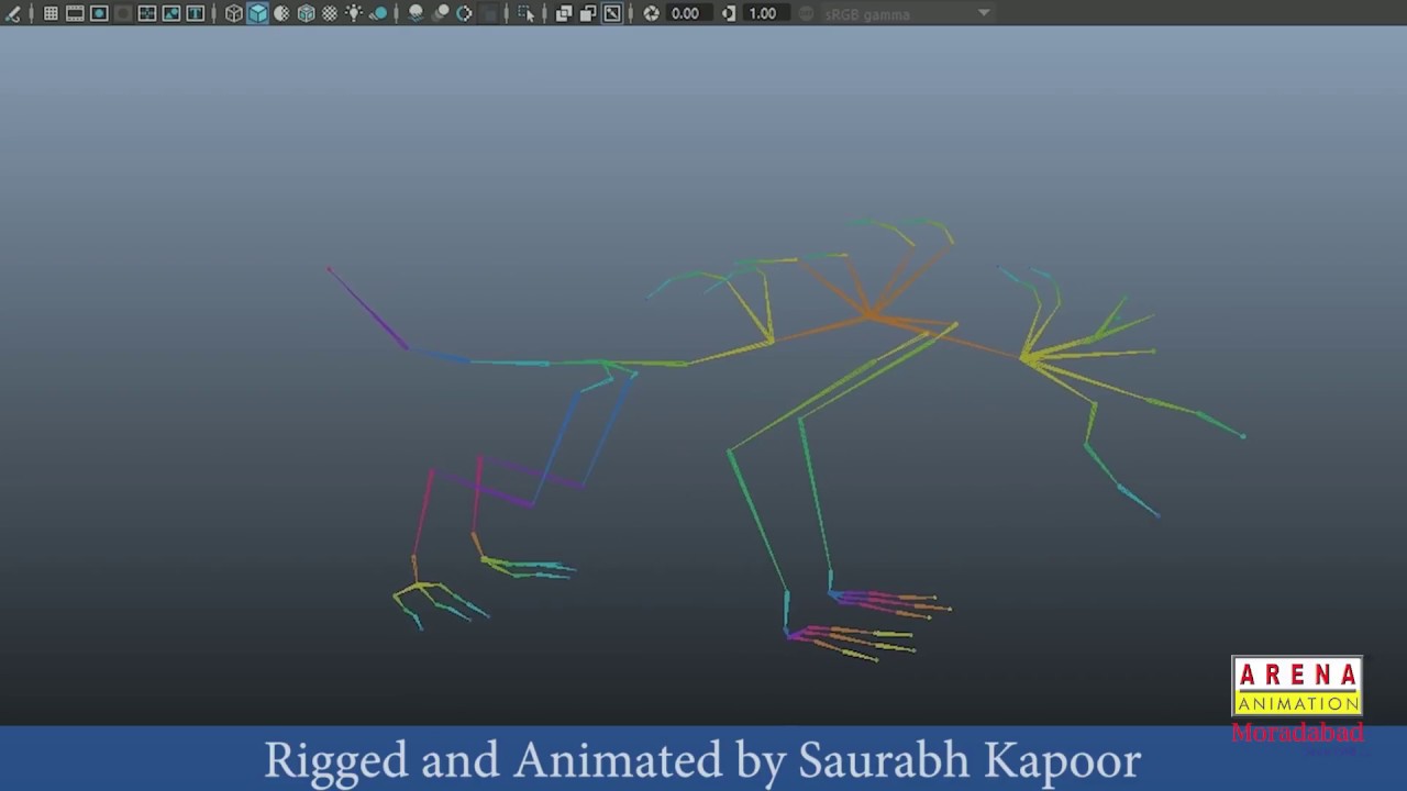 Quadruped rigging and animation || Just Rig It || Rigging Showreel ...
