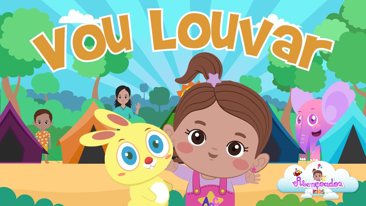 VOU LOUVAR - Abençoados KIDS - YouTube