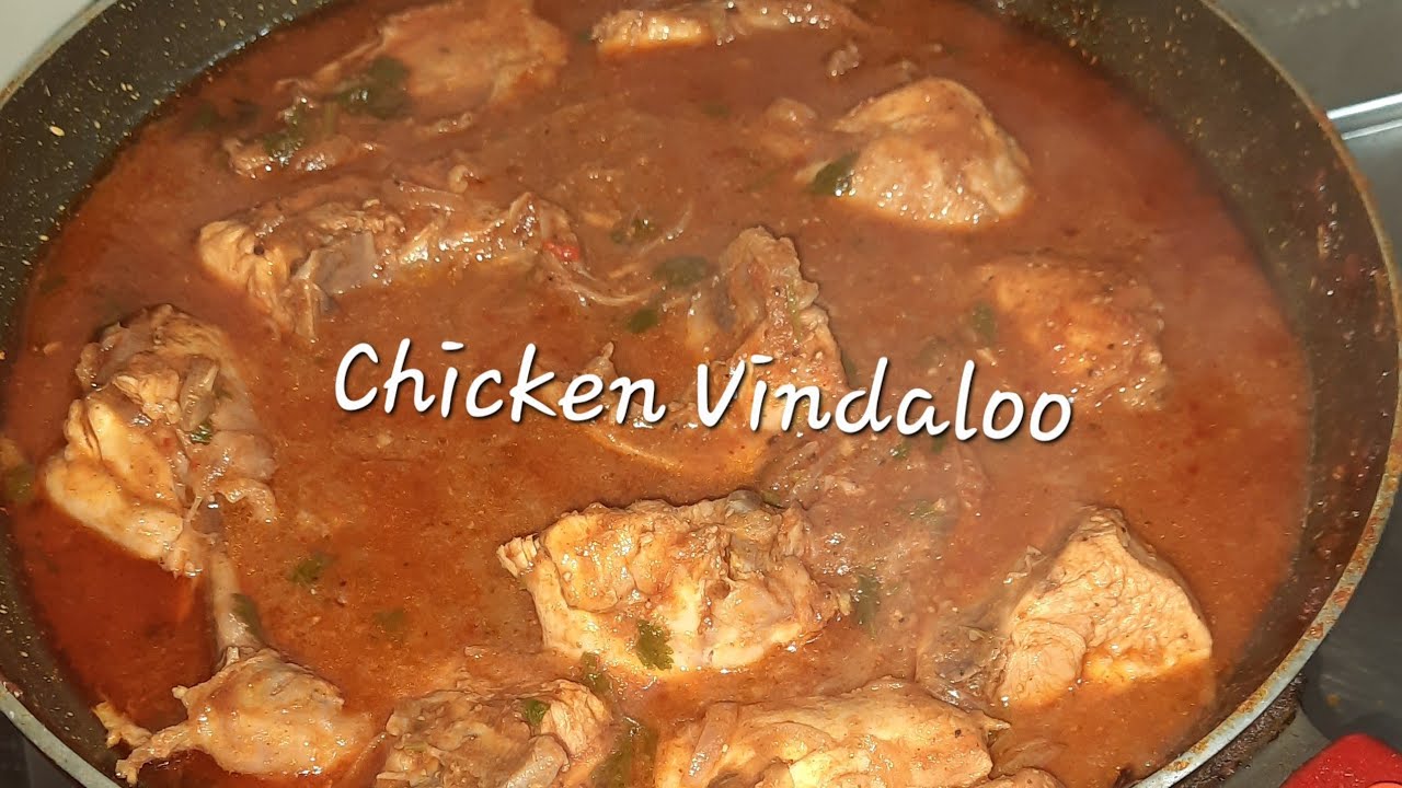 Chicken Vindaloo / Delicious Goan Recipe / Goran Style Chicken Curry ...