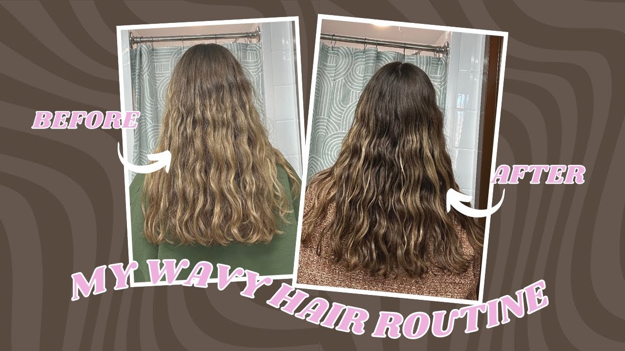 2a - 2c Wavy Hair Routine!! - YouTube
