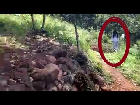Real ghost caught on tape DURING FOREST WALK - YouTube