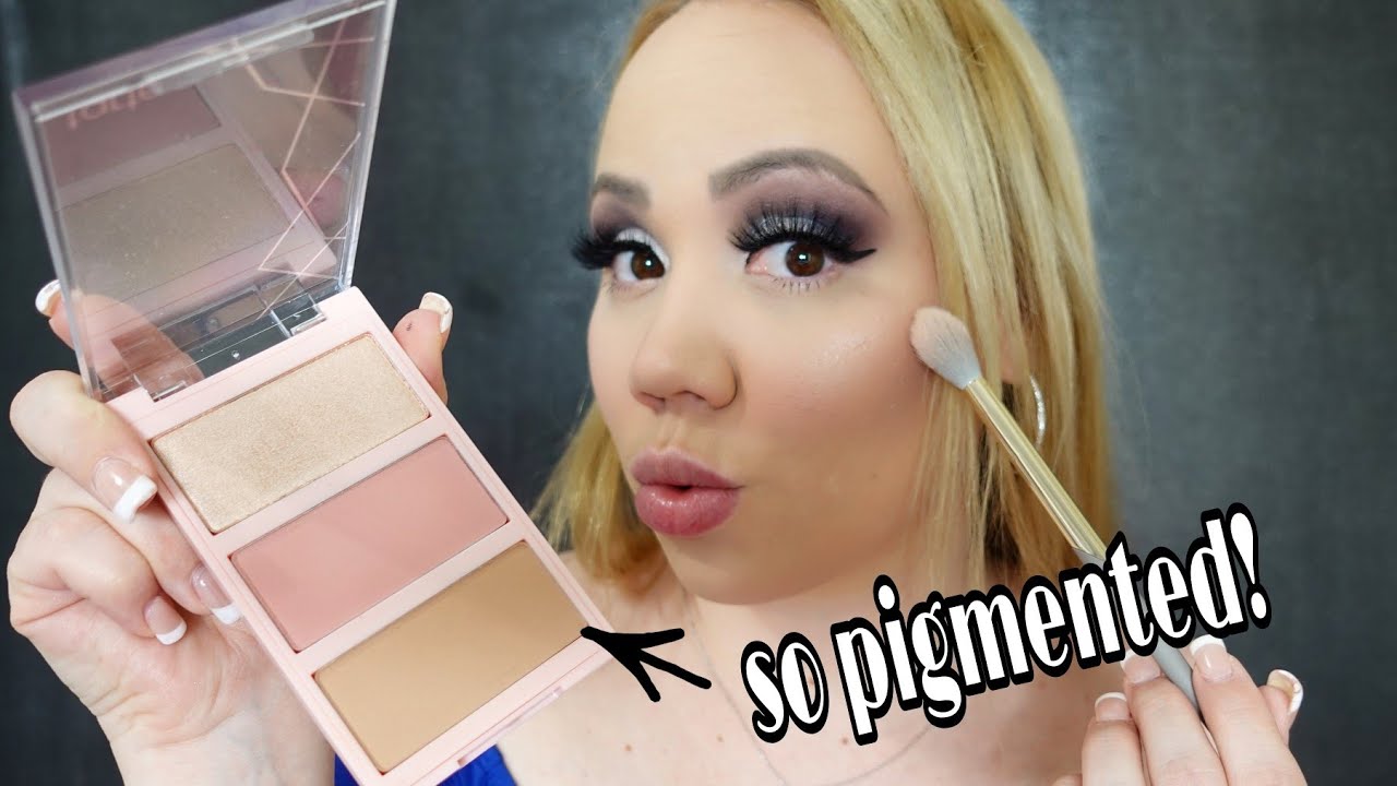 *New* Tarte {Claymate Face Palette} Review/demo/swatches 2021 try on ...