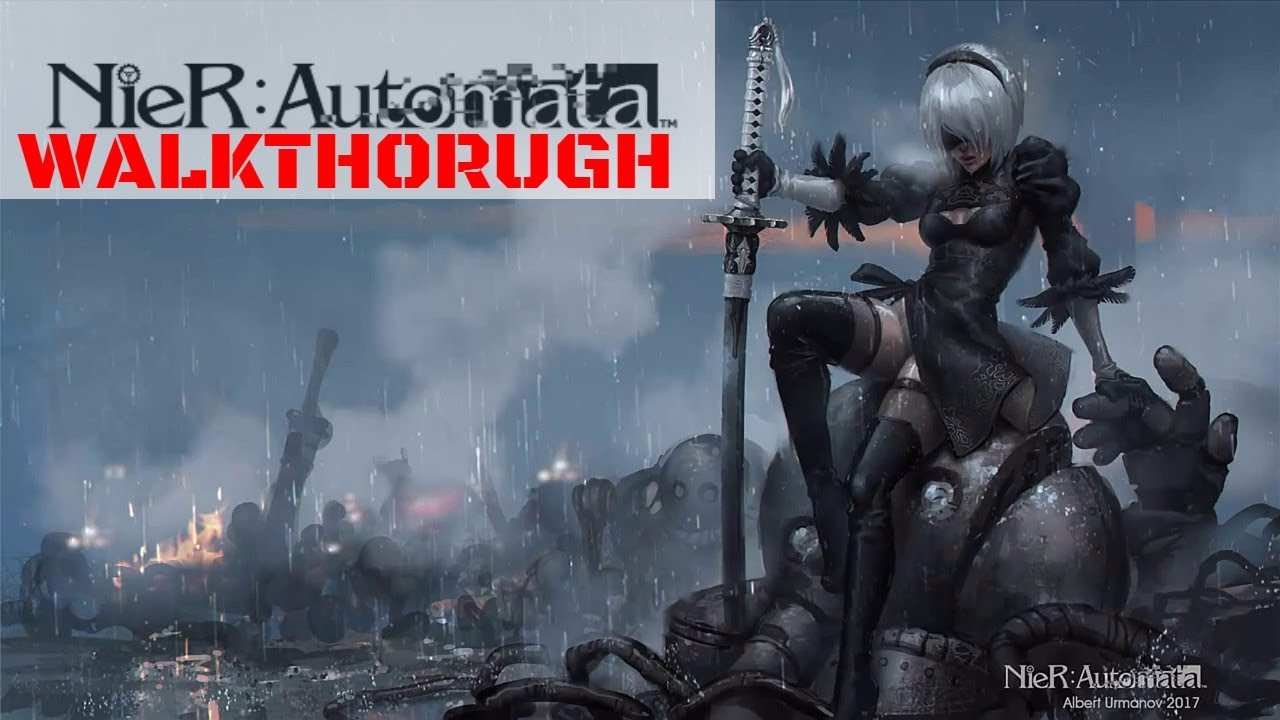 Nier: Automata 9S build Guide Walkthrough The Amusement Park in nier ...