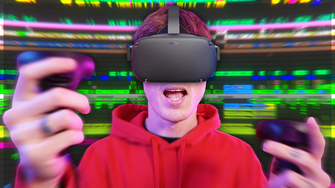 I Edited a YouTube Video In Virtual Reality - YouTube