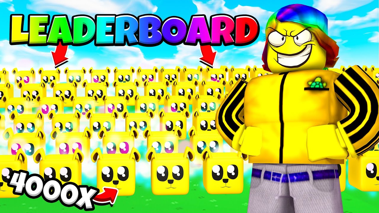 Roblox ADOPT ME SIMULATOR I got on the LEADERBOARD 🐶🤯 - YouTube