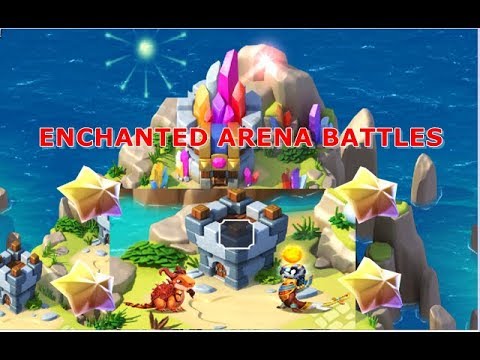 Enchanted Arena Battles-Dragon Mania legends | Enchantment materials ...