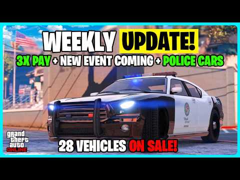 New Cars, New Content! 3X Bonus's! GTA Online Weekly Update!