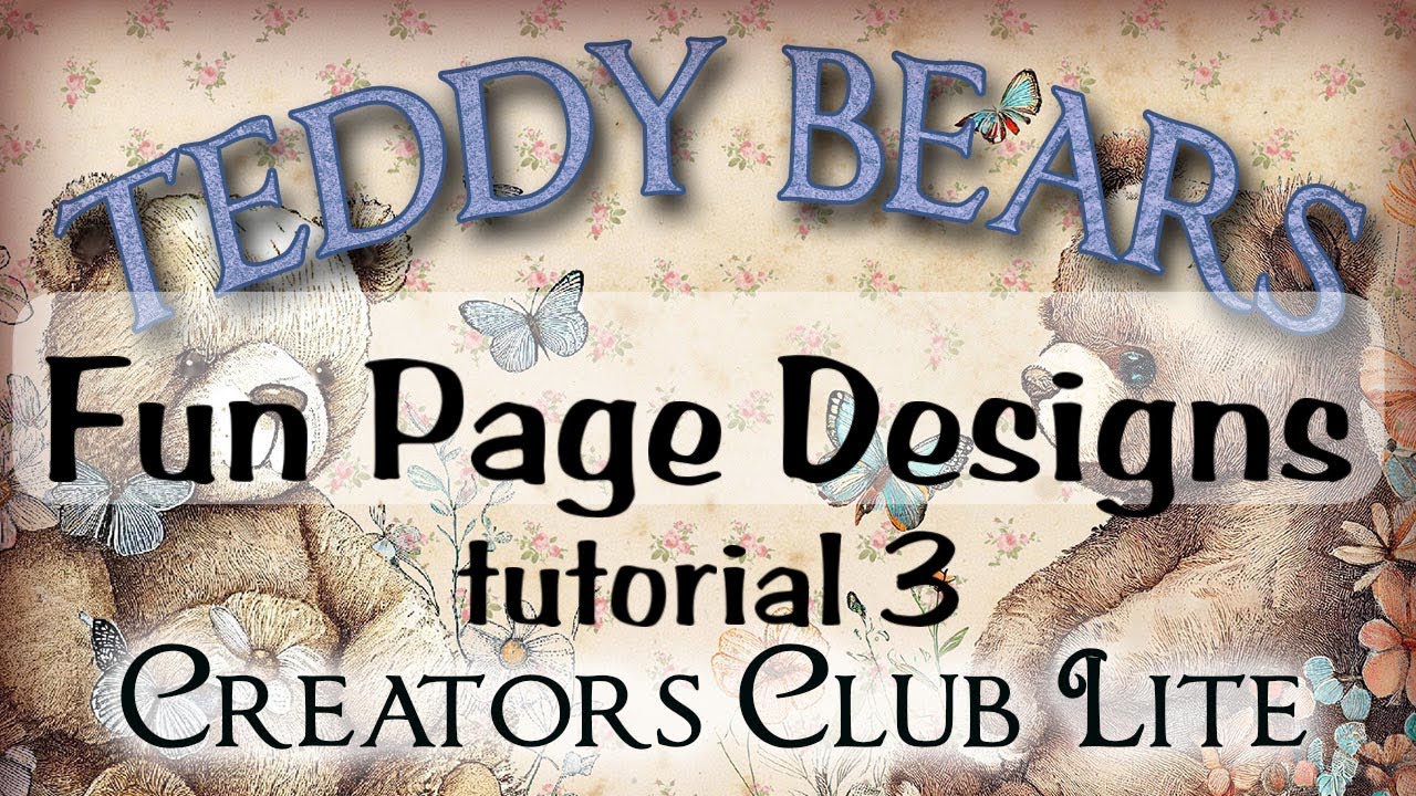 Four Fun Page Designs that Look Amazing but are Easy to do. Tutorial 3 ...